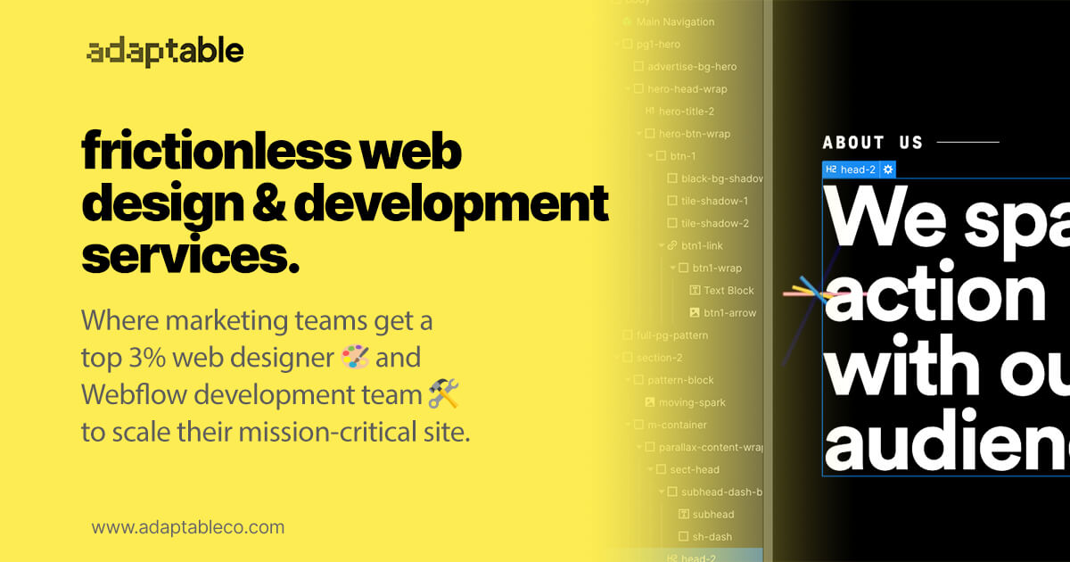 adaptable - Web Design & Development Services ∙ Start Risk-Free